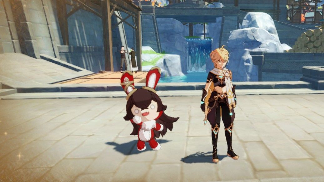 Haveing fun with a bunny Genshin Impact | HoYoLAB