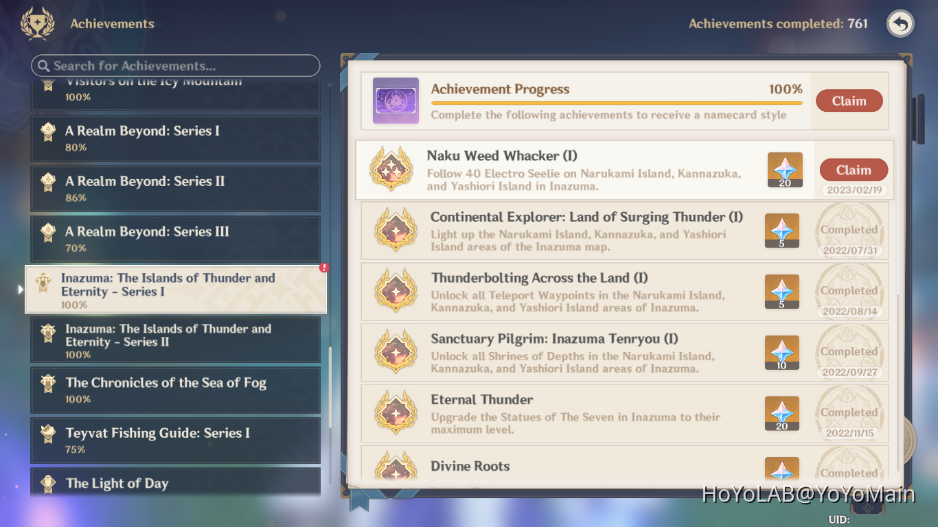 The achievement name is kinda sus Genshin Impact | HoYoLAB