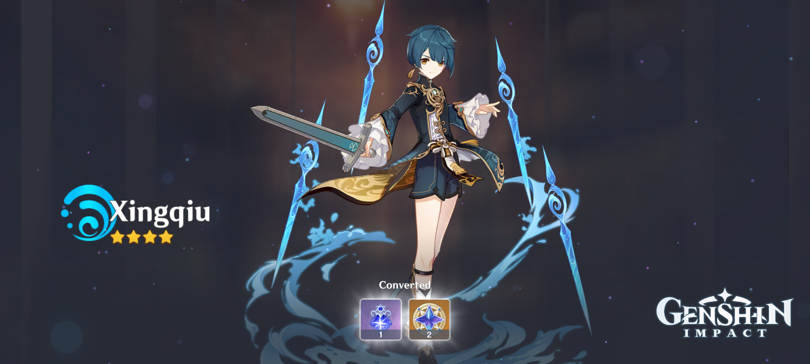 Xingqiu build guide | For players below AR 35 | F2P build Genshin ...