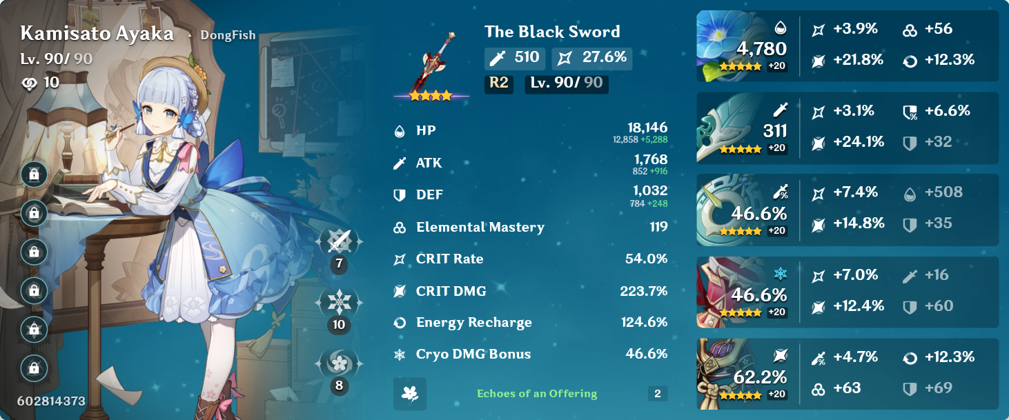 Ayaka build that makes me feel like an absolute nutcase Genshin Impact ...