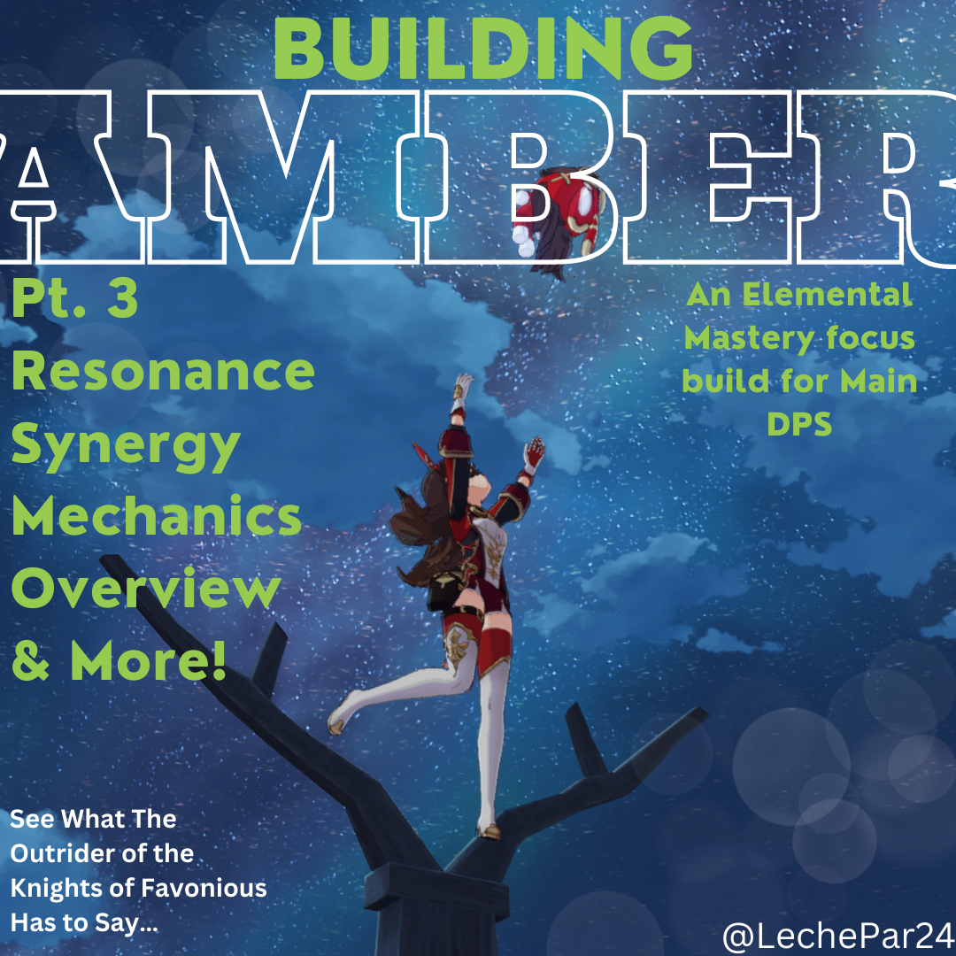 Amber Build & Play Guide Pt. 3/3 Genshin Impact | HoYoLAB