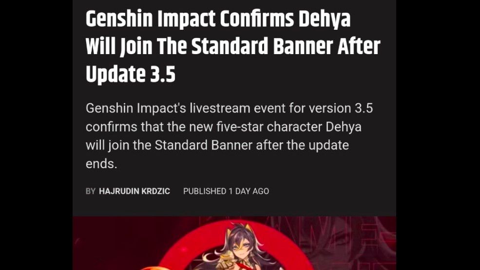 Genshin news Genshin Impact | HoYoLAB