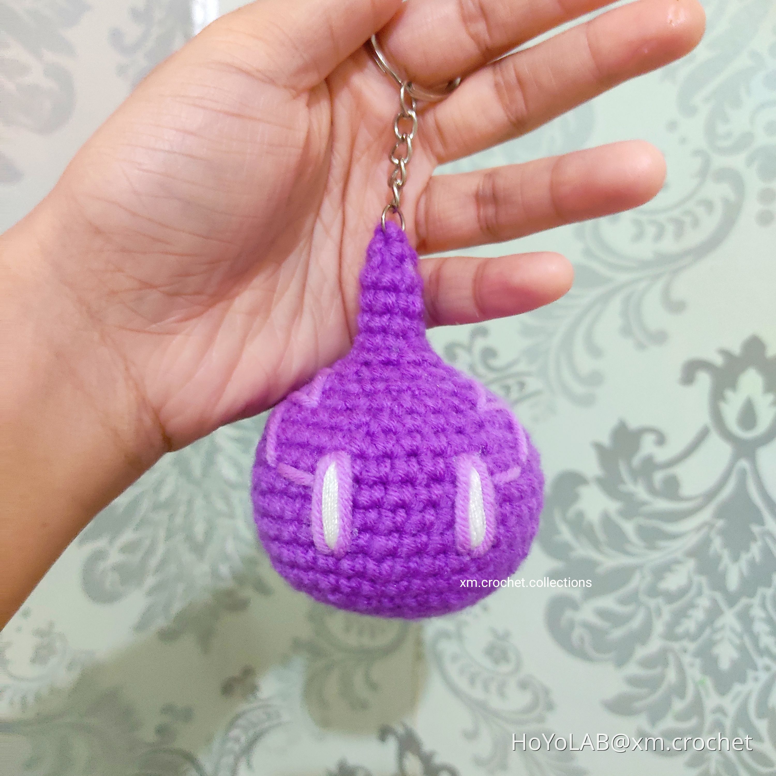 Crochet Electro Slime 💜⚡ Genshin Impact | HoYoLAB