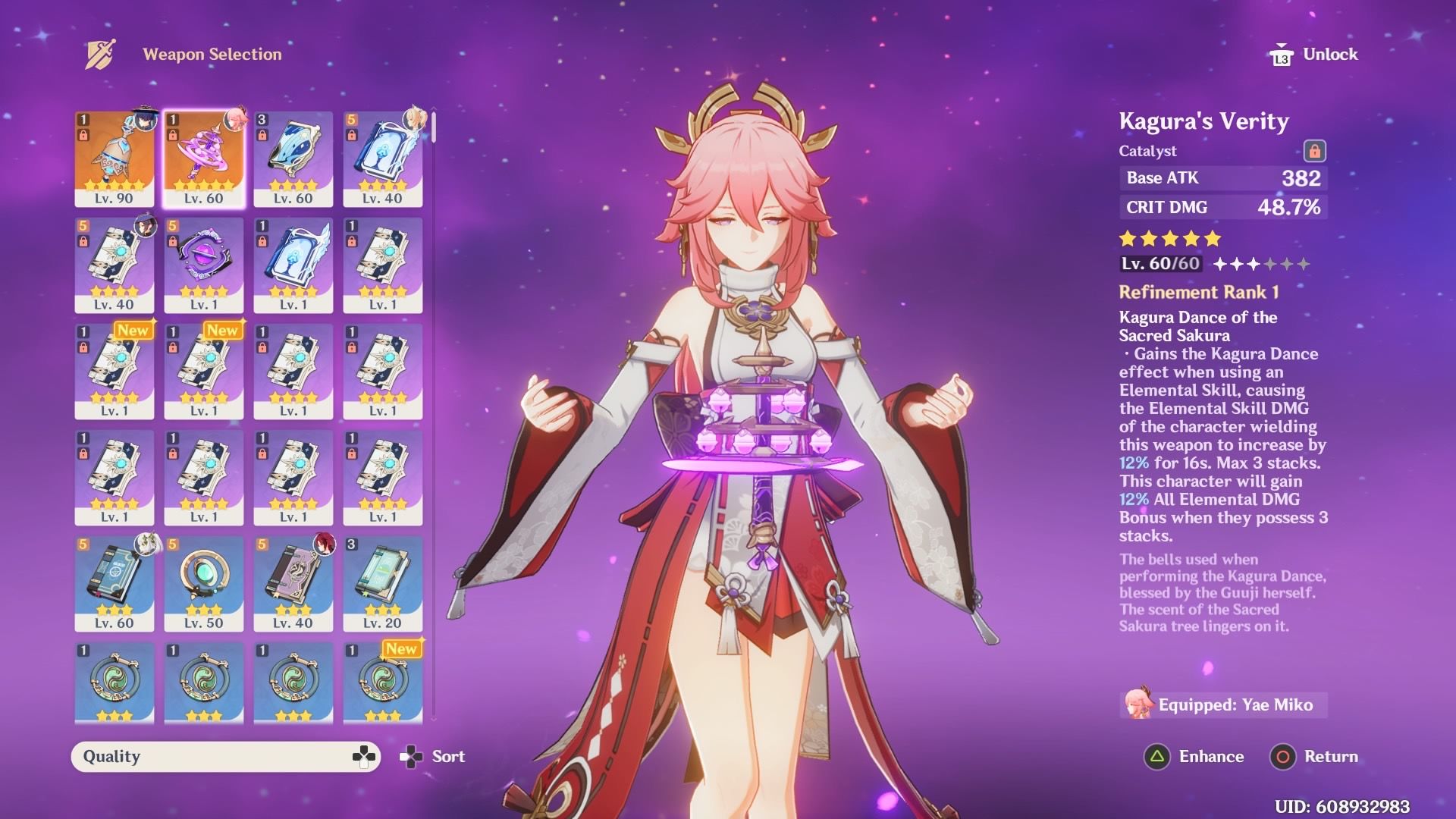 Need help building Yae Miko! Genshin Impact | HoYoLAB