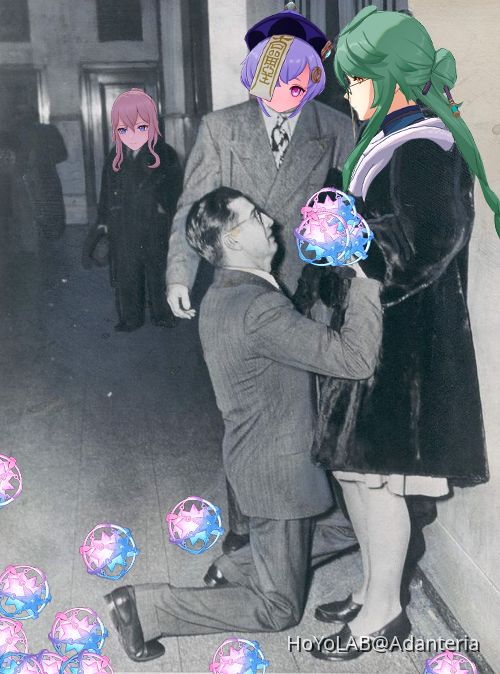 I made the perfect self deprecating meme as a baizhu wanter... Genshin ...