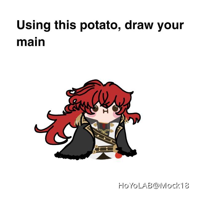 Potato Art Challenge Accepted Genshin Impact | HoYoLAB