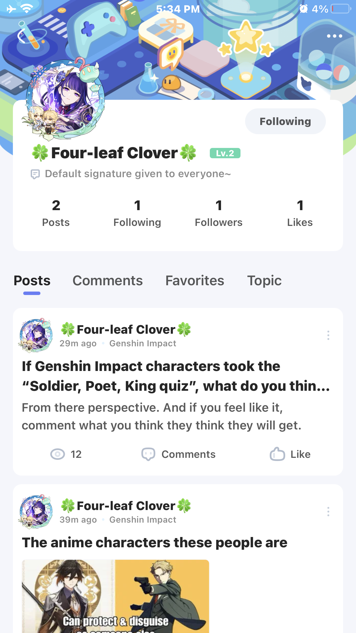 Light mode | HoYoLAB