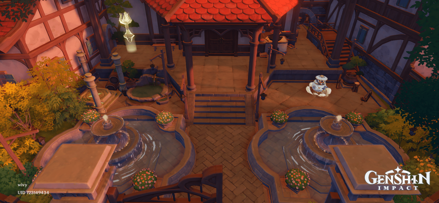 Serinitea Pot desing Dilucs Mansion except for i dont have him (replica ...