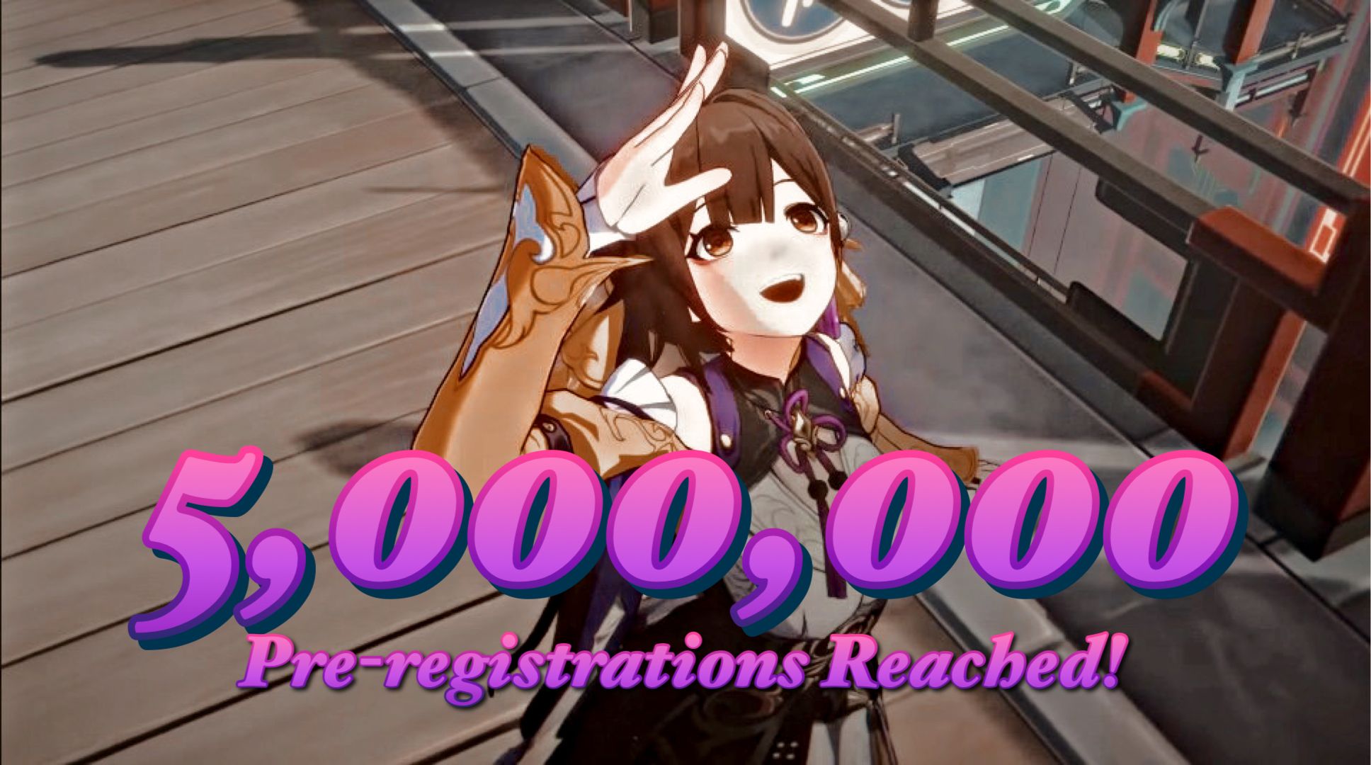 5,000,000 Pre-Registrations Reached Honkai: Star Rail | HoYoLAB