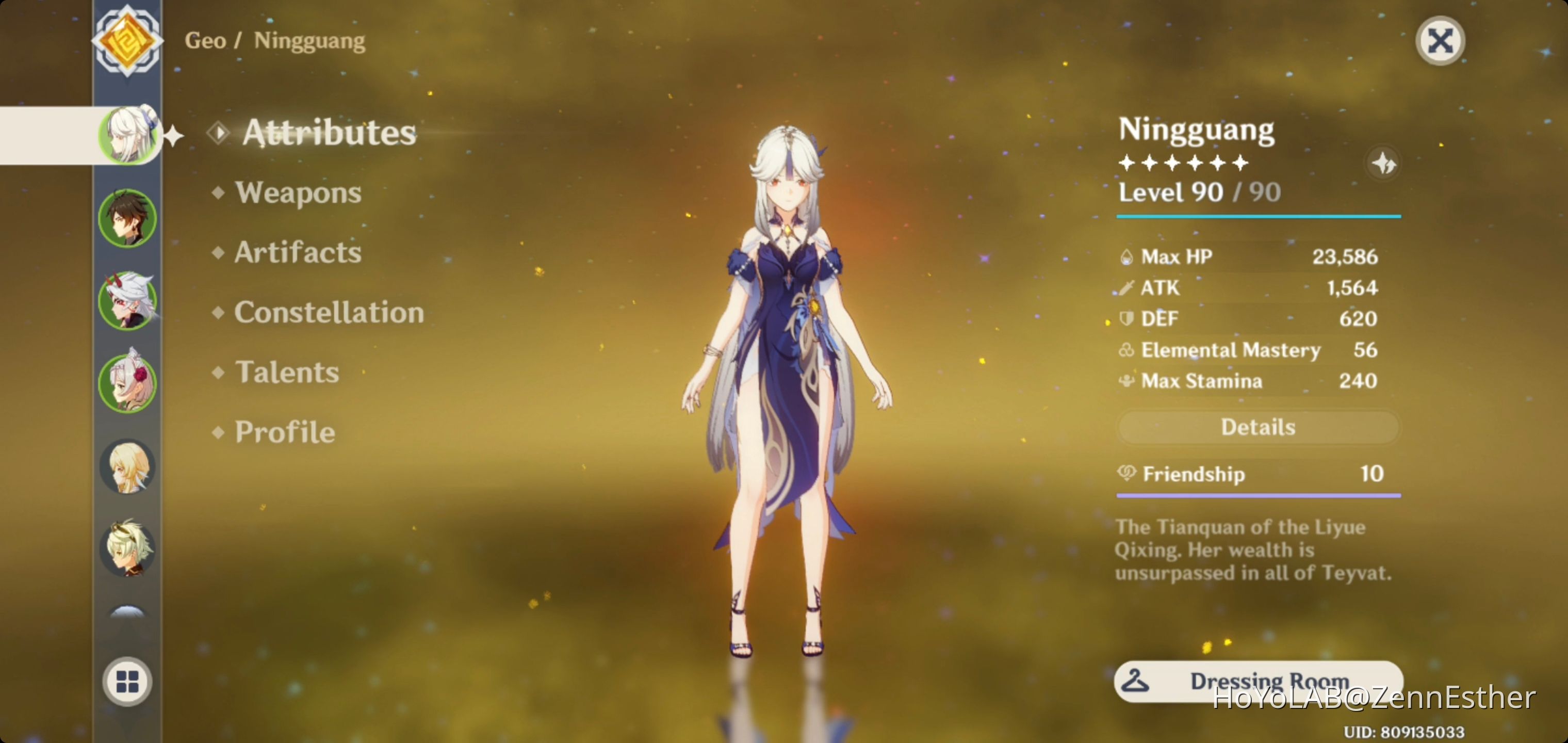 NINGGUANG 👏 REVIEW 👏 Genshin Impact | HoYoLAB