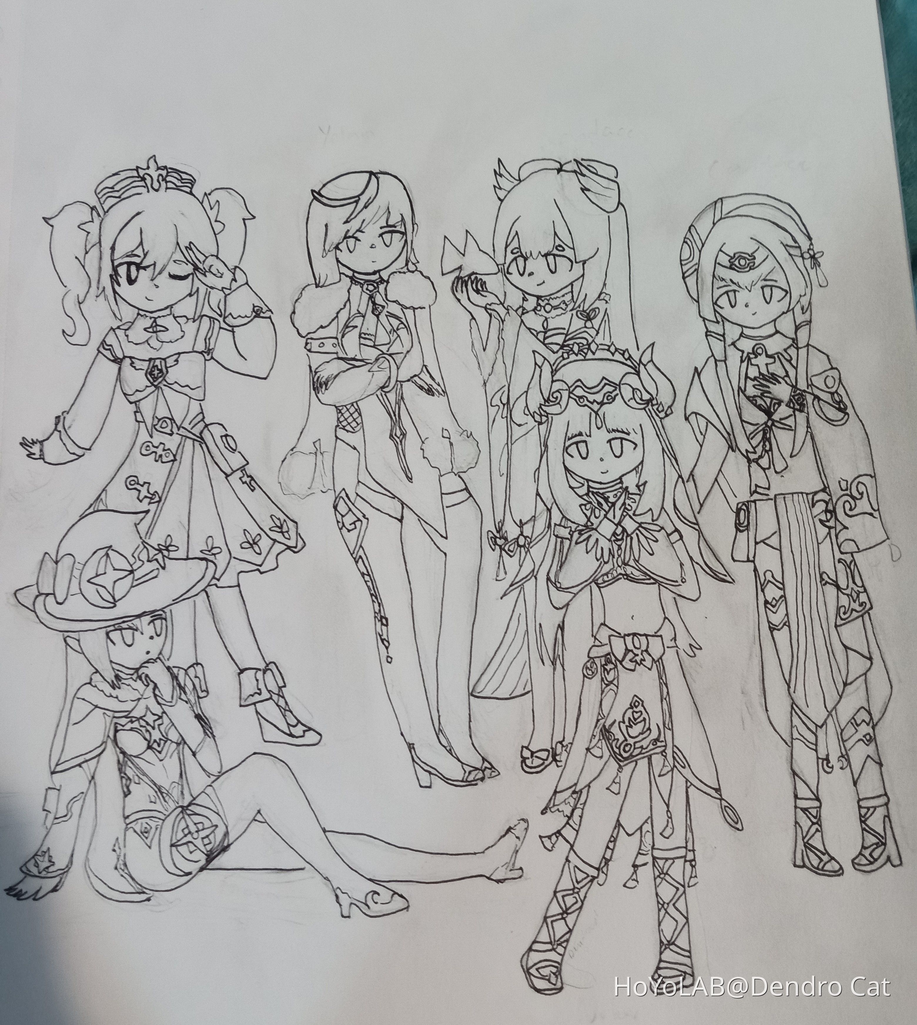 Hydro characters wip Genshin Impact | HoYoLAB