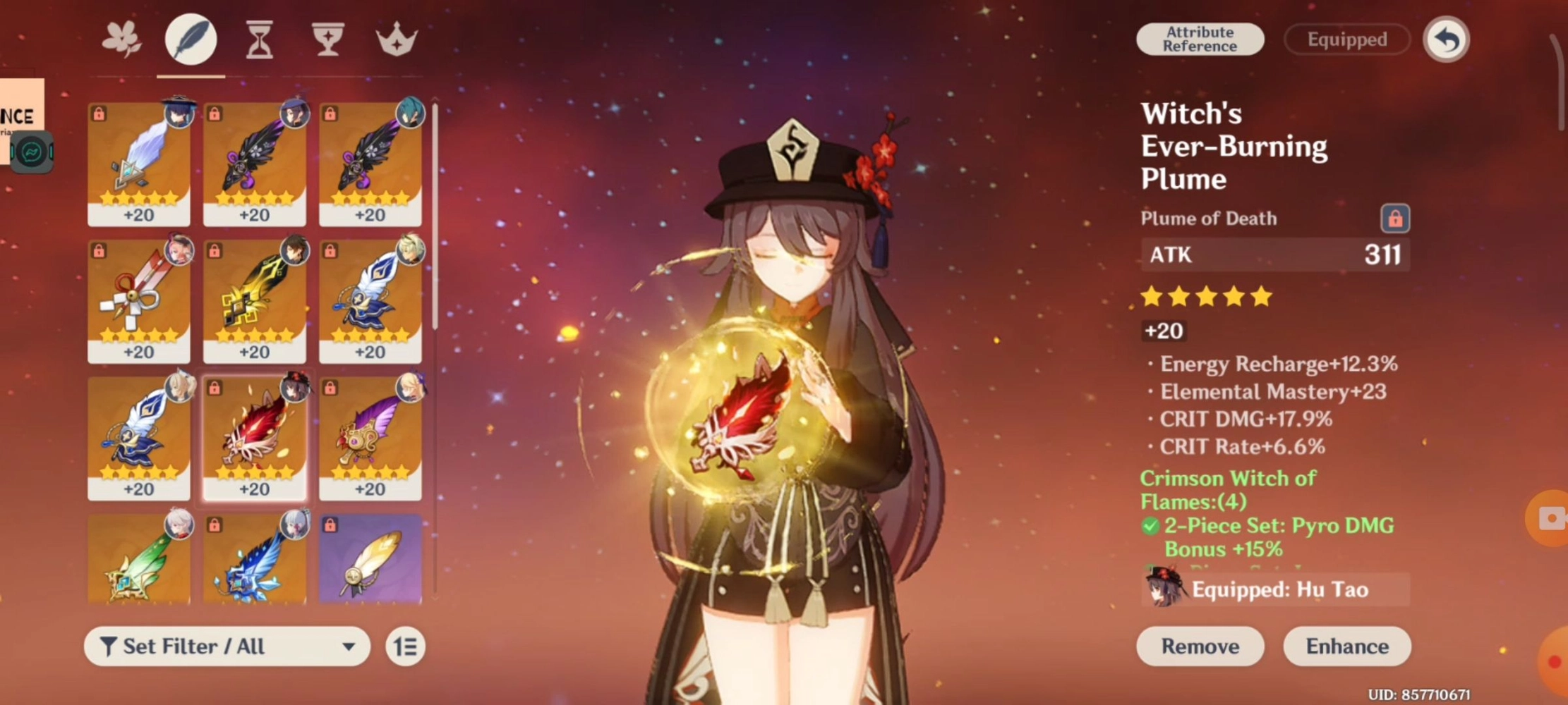 Hu TaoF2PNUKE in Scara boss Genshin Impact | HoYoLAB