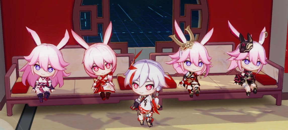 Fu Hua and the gang 🤣 Honkai Impact 3rd | HoYoLAB