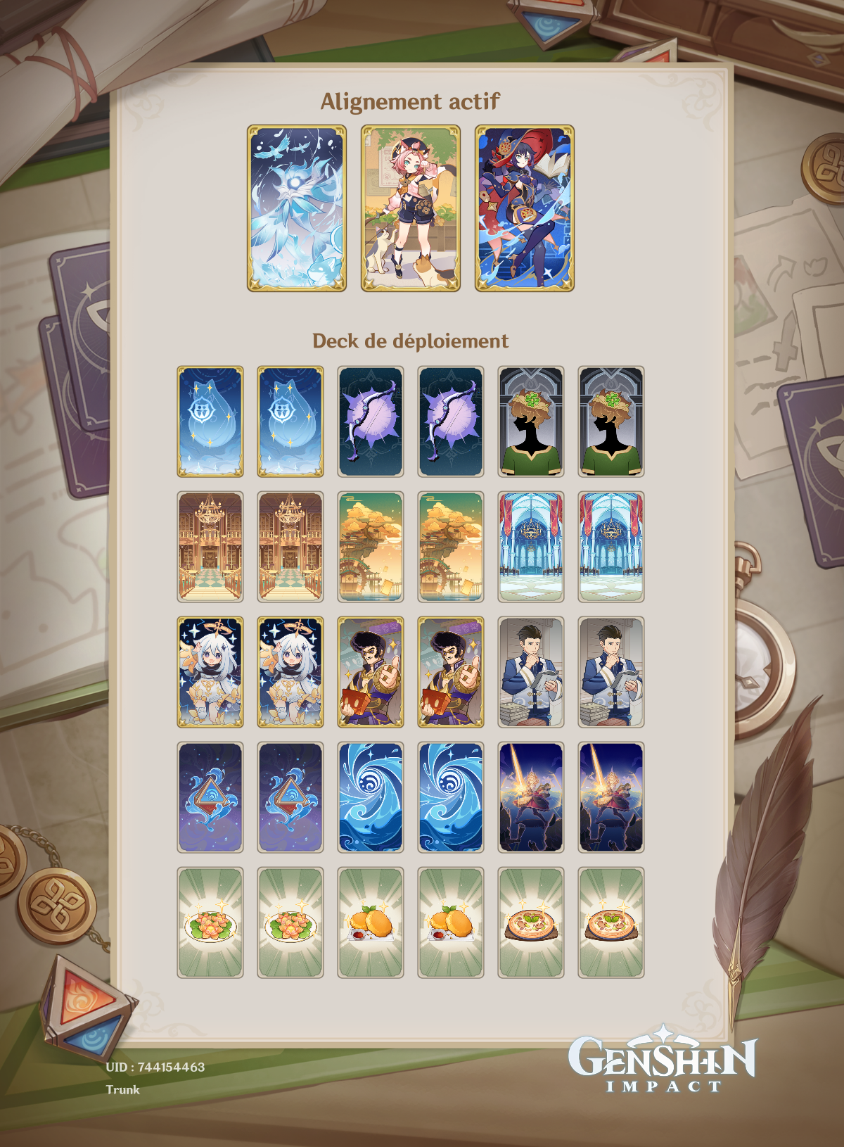 TCG deck : Vive Diona ! Genshin Impact | HoYoLAB