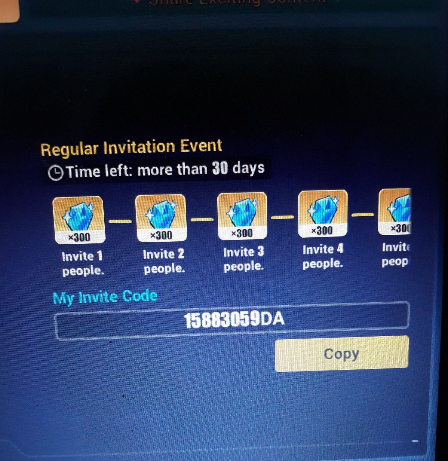 this is my invitation code Honkai Impact 3rd | HoYoLAB