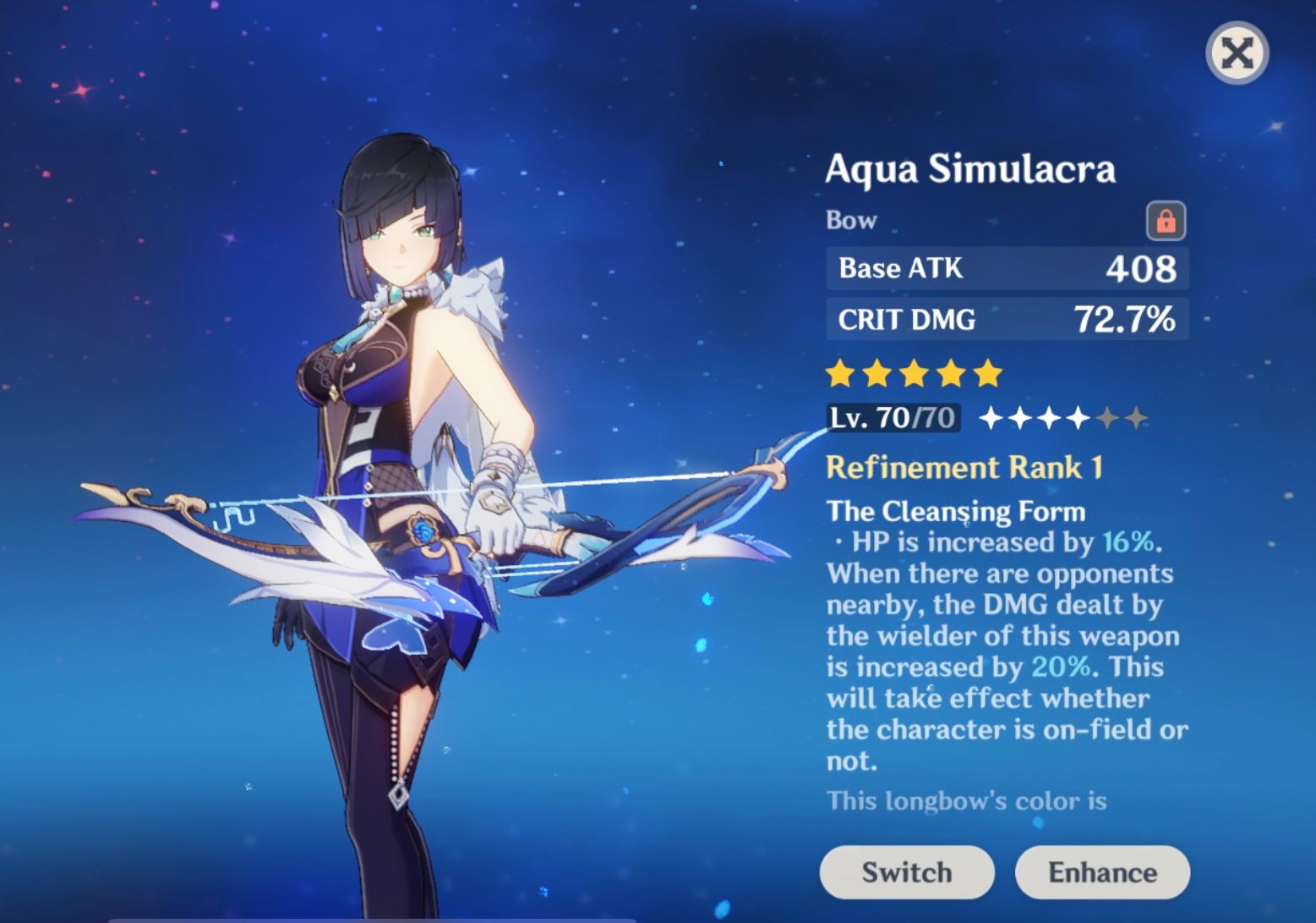 Aqua Simulacra win on 64 pity Genshin Impact | HoYoLAB