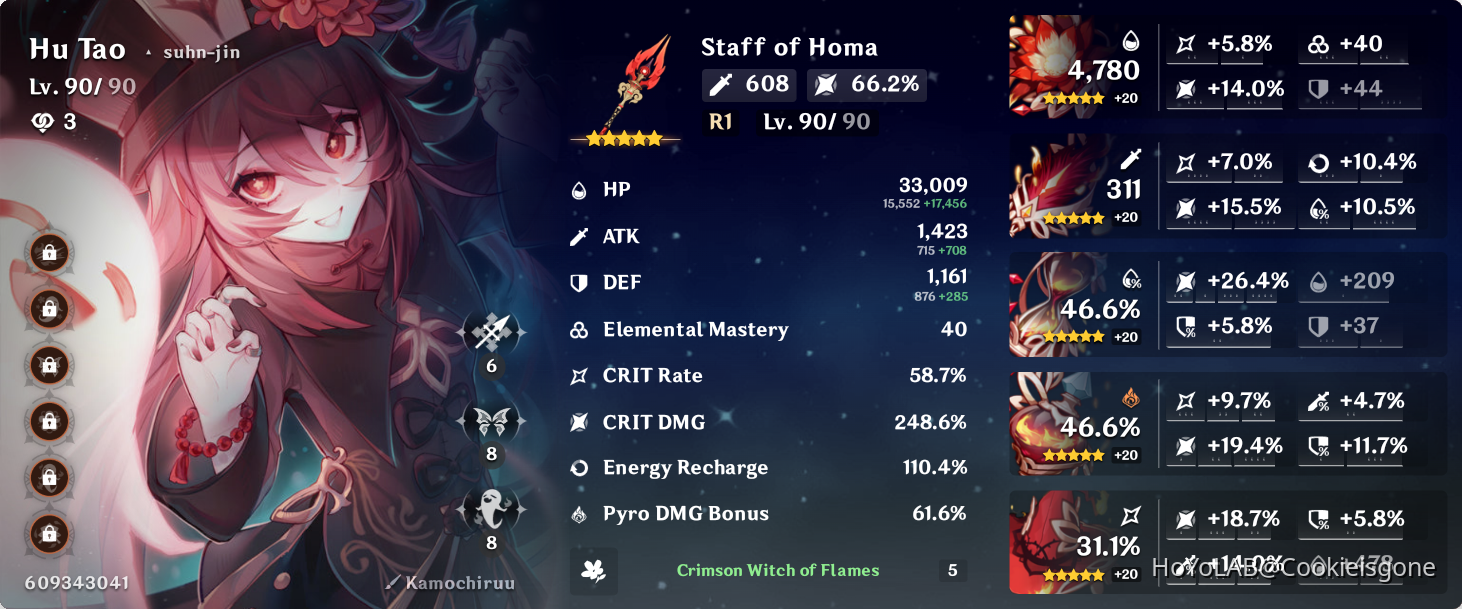 my hu tao progression Genshin Impact | HoYoLAB