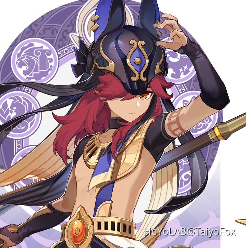 I edited Cyno to have diff hair colors Genshin Impact | HoYoLAB