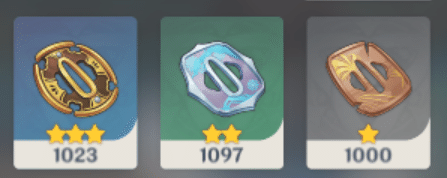 All inazuma characters & weapons' favorite materials (+wanderer ...