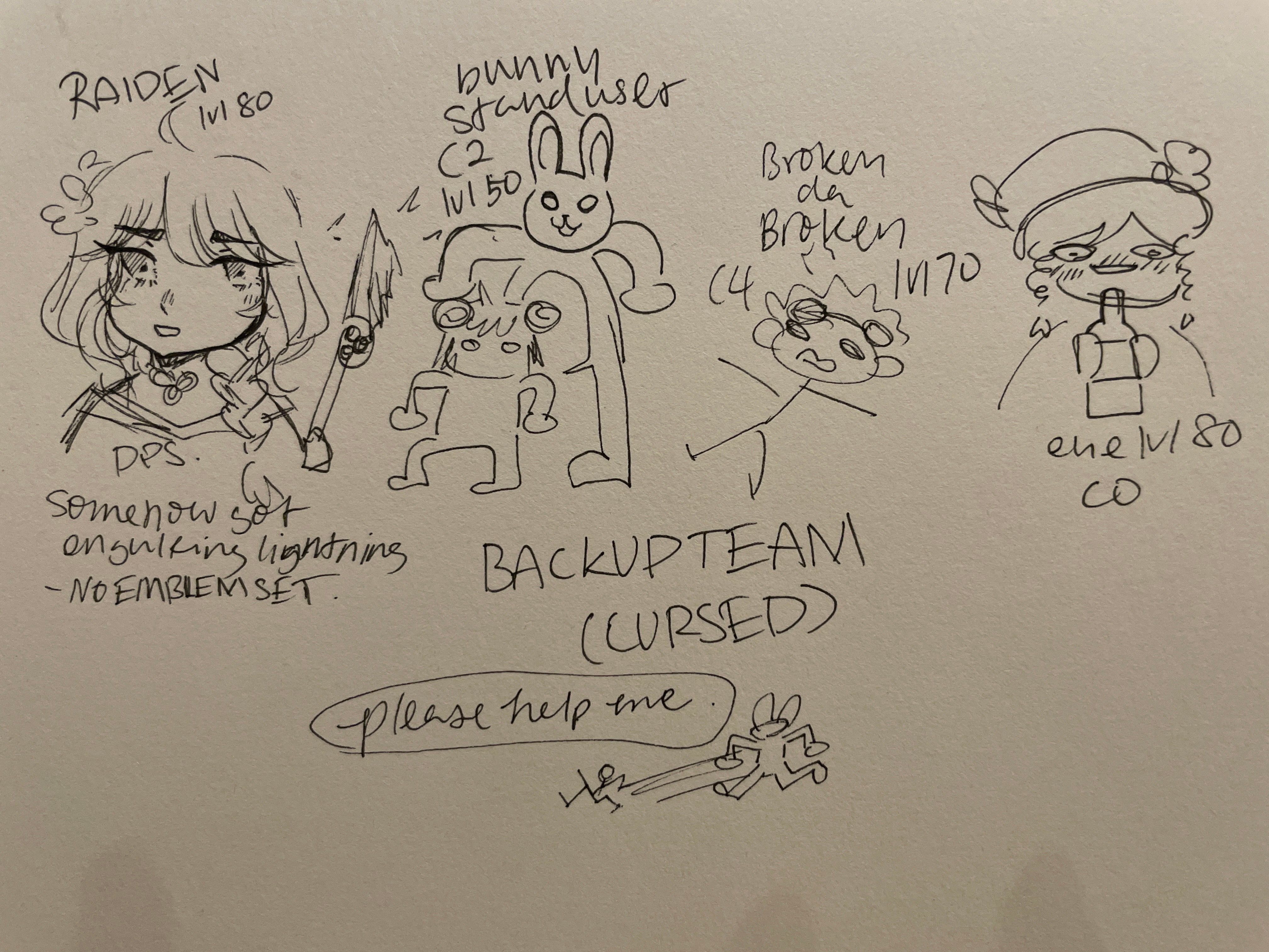 yet another cursed team... Genshin Impact | HoYoLAB