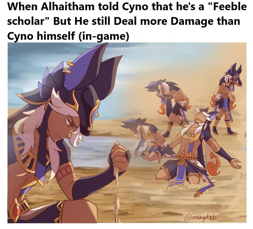 Cyno Jokes Genshin Impact | HoYoLAB