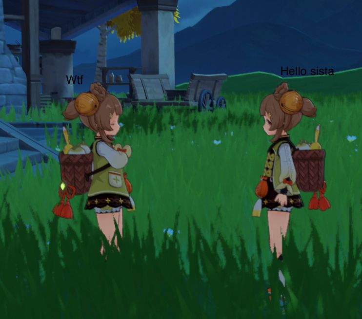 Yaoyao finally meets her clone Genshin Impact | HoYoLAB