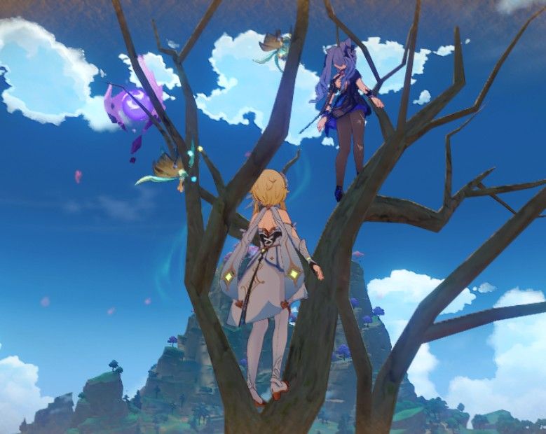 climbing trees Genshin Impact | HoYoLAB