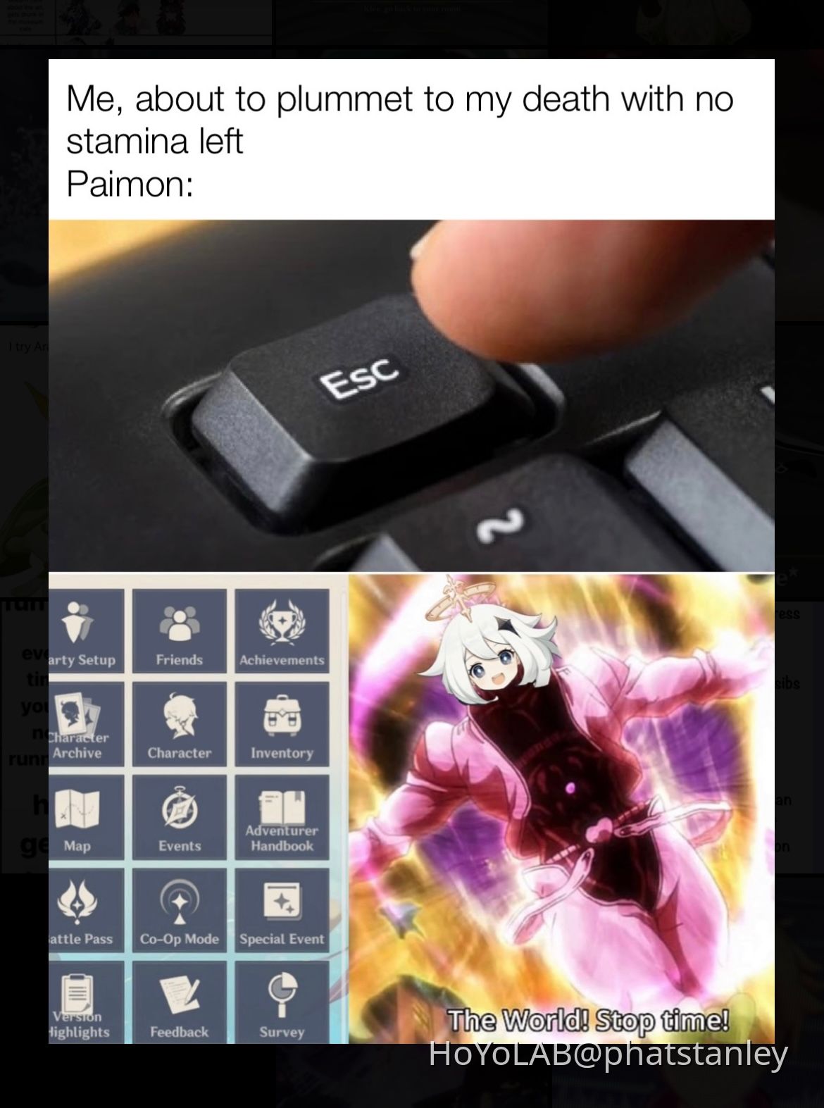 Paimon is a enemy stand user Genshin Impact | HoYoLAB