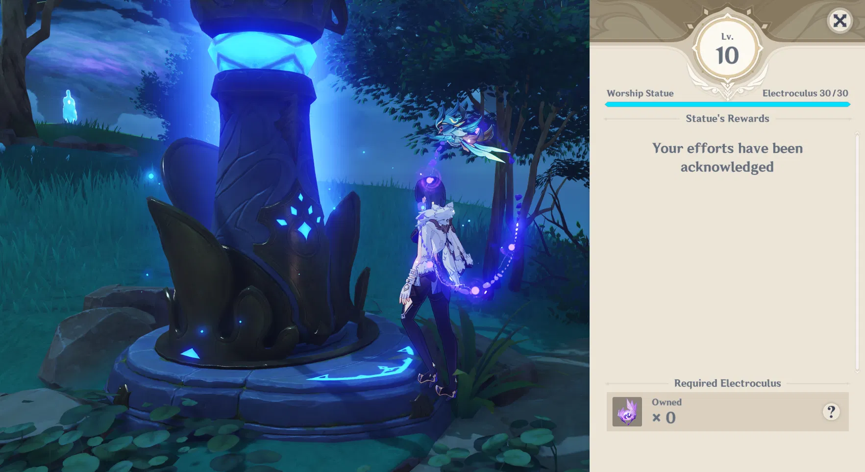 Inazumzum statue complete Genshin Impact | HoYoLAB