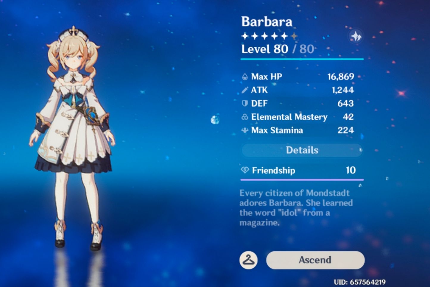 Barbara Genshin Impact | HoYoLAB