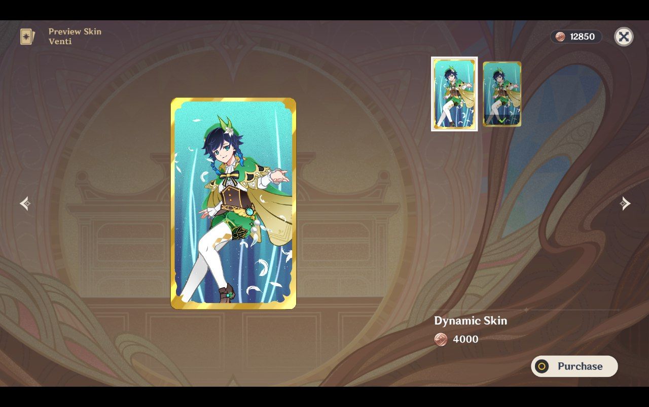 My take on Venti TCG card! Genshin Impact | HoYoLAB