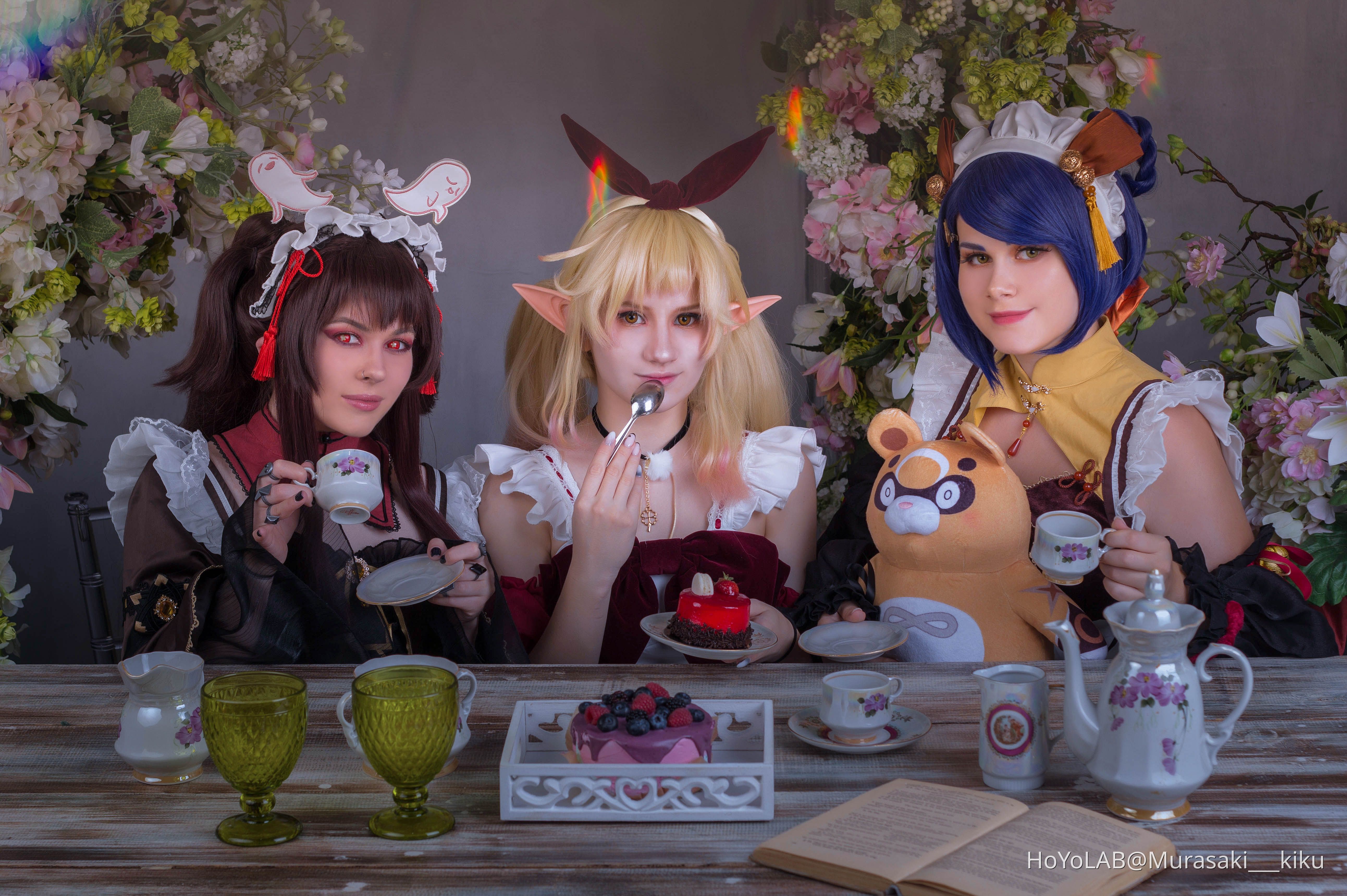 Tea party 🍰 Genshin Impact | HoYoLAB