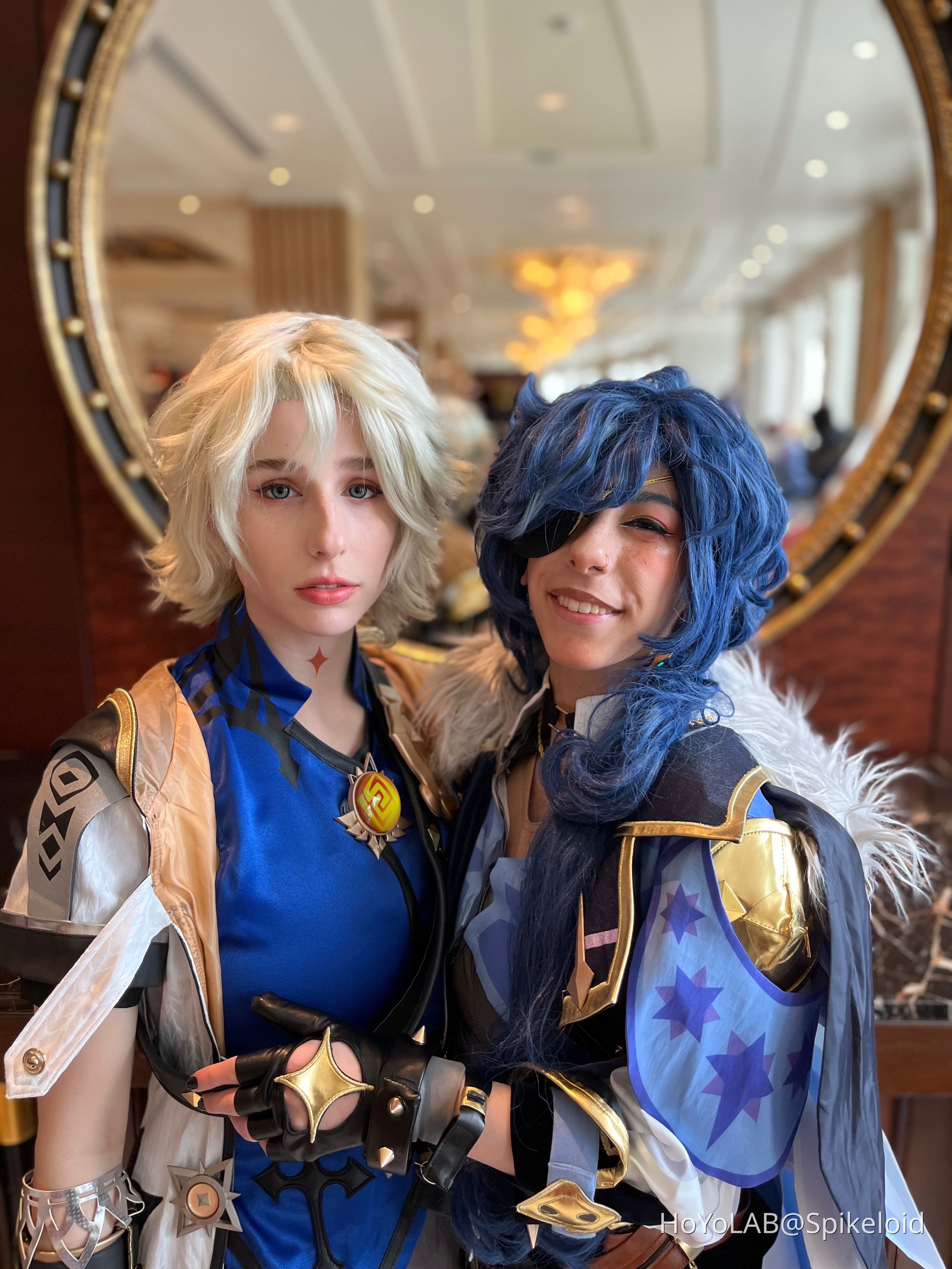Albedo and Kaeya Cosplay Genshin Impact | HoYoLAB