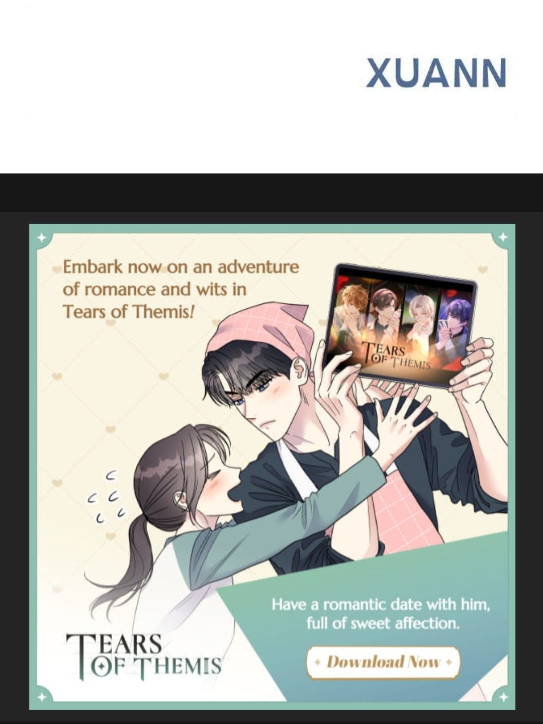 Manhwa-fied ToT??? [Source: WEBTOON] Tears of Themis | HoYoLAB
