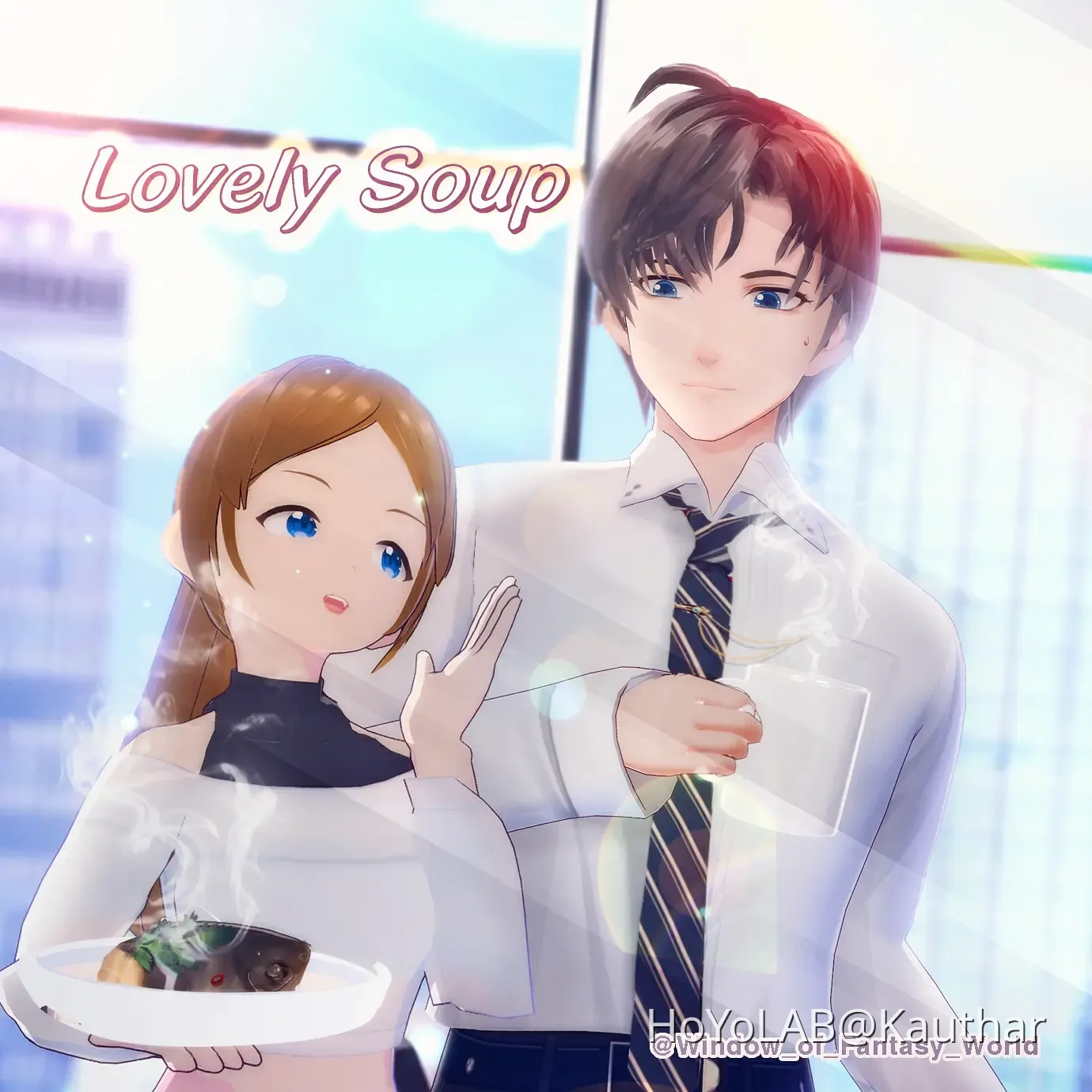 [Yume-Dreamer] Yuuki Rin gives Lovely fish soup to Artem Tears of Themis | HoYoLAB