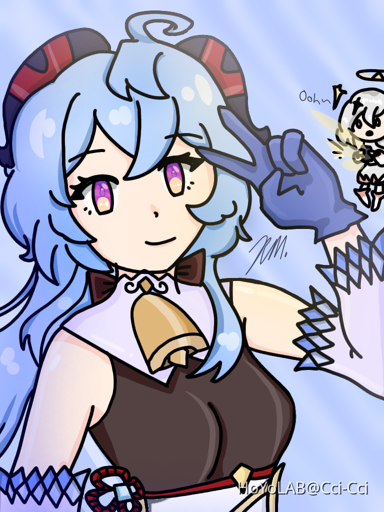 Ganyu Fanart Drawing 3 Genshin Impact | HoYoLAB