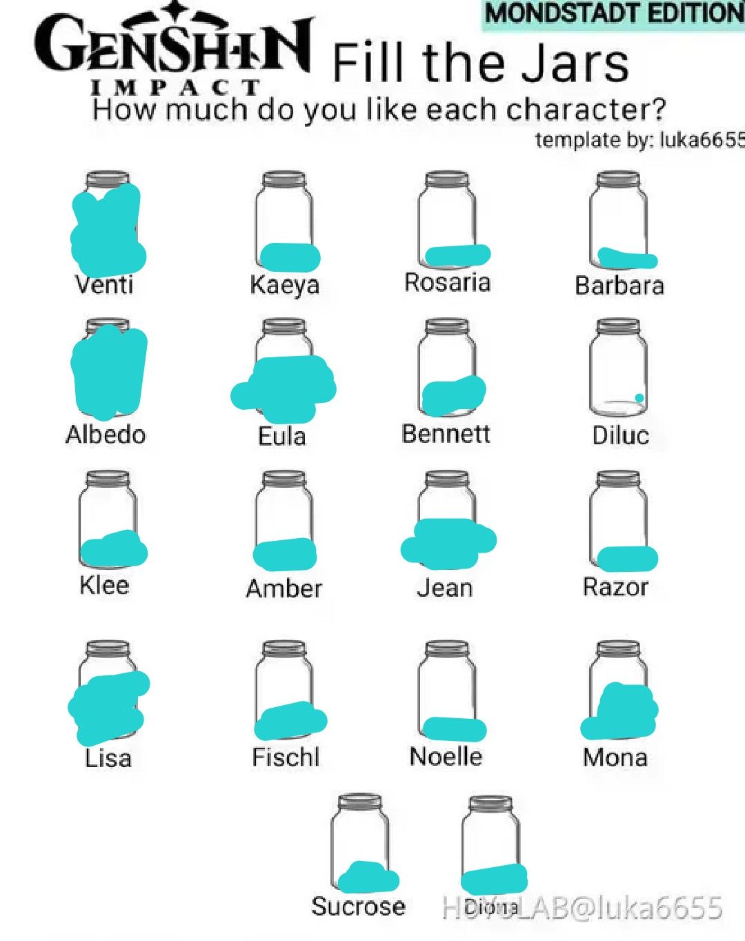 Fill In The Jars! Genshin Impact | HoYoLAB