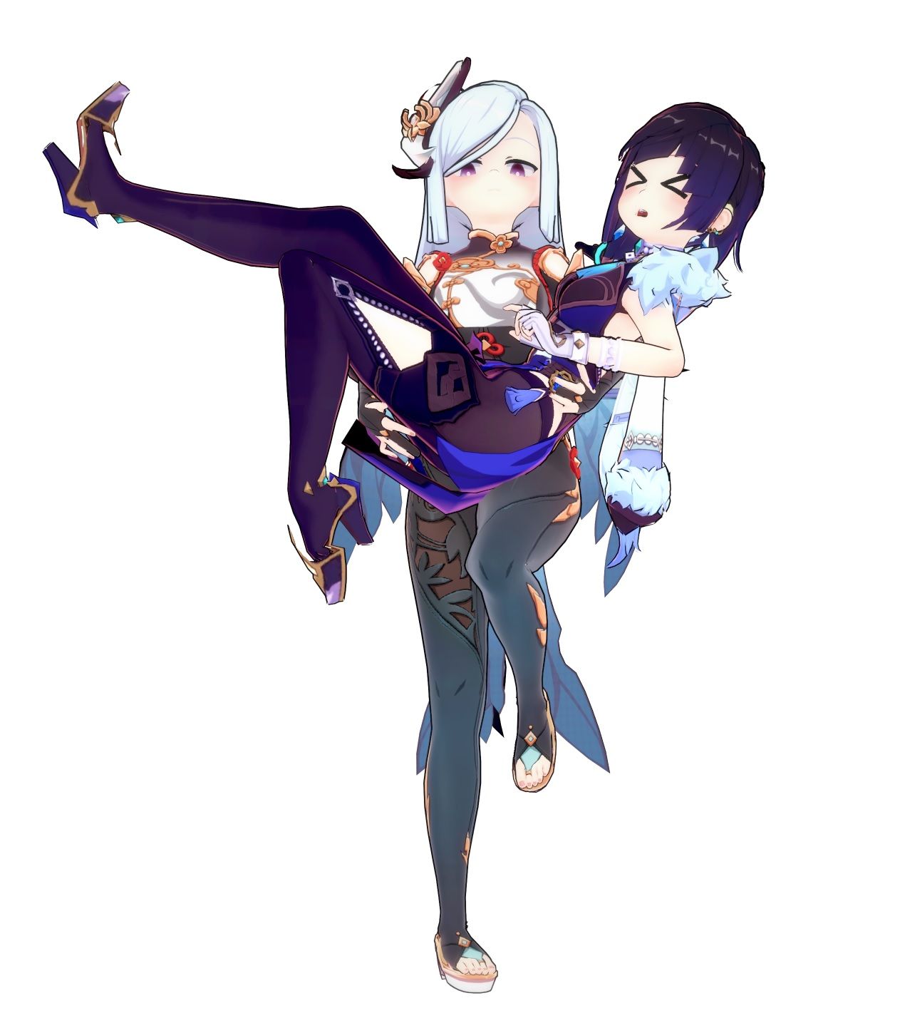 yelan and shenhe Genshin Impact | HoYoLAB