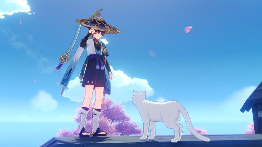 Scara+Cat no match to this cuteness Genshin Impact | HoYoLAB