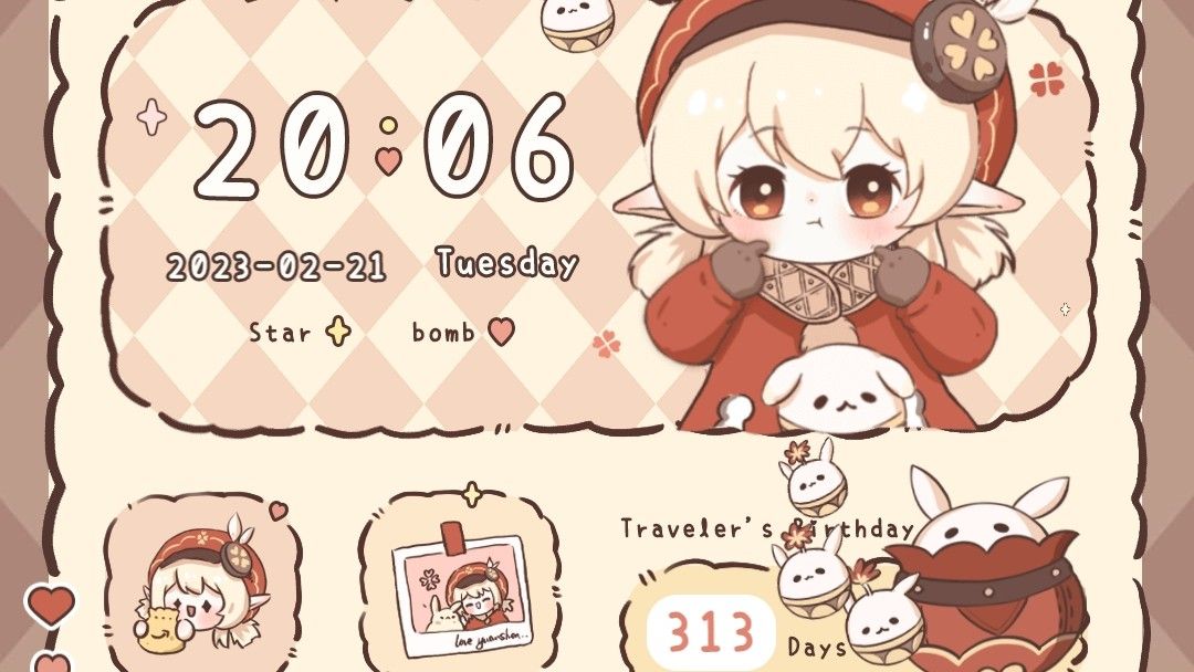 Klee theme💖 Genshin Impact | HoYoLAB