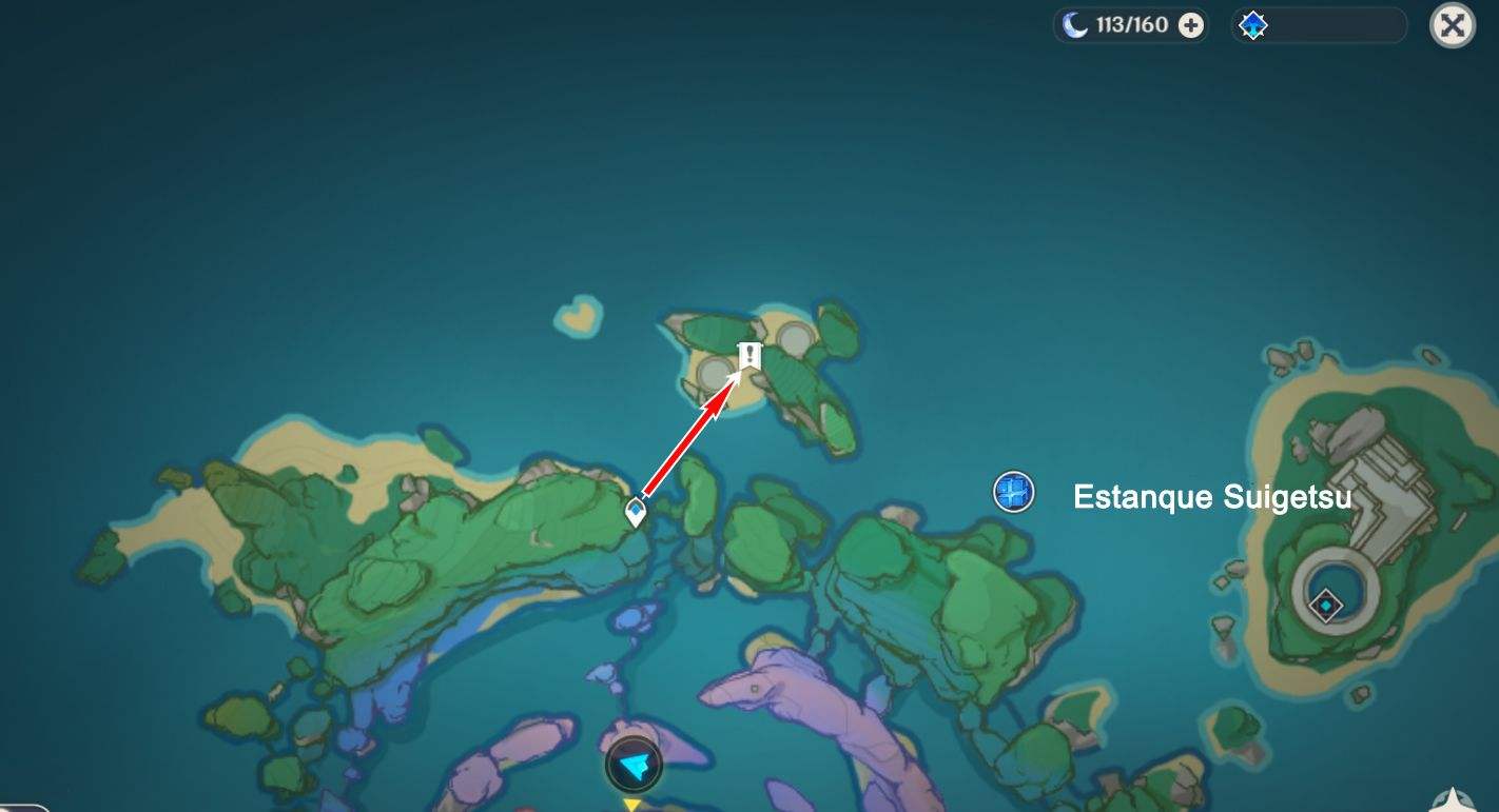 Resumen de las misiones mundiales de Isla de Cristal y Perla, Inazuma ...