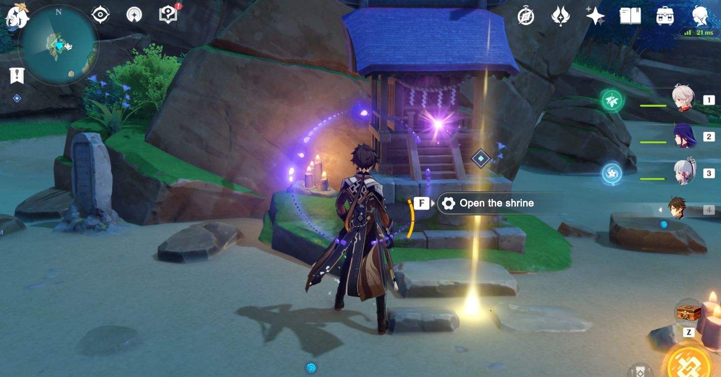 "Inazuma: Watatsumi Island" World Quest Compilation - The Moon-Bathed ...