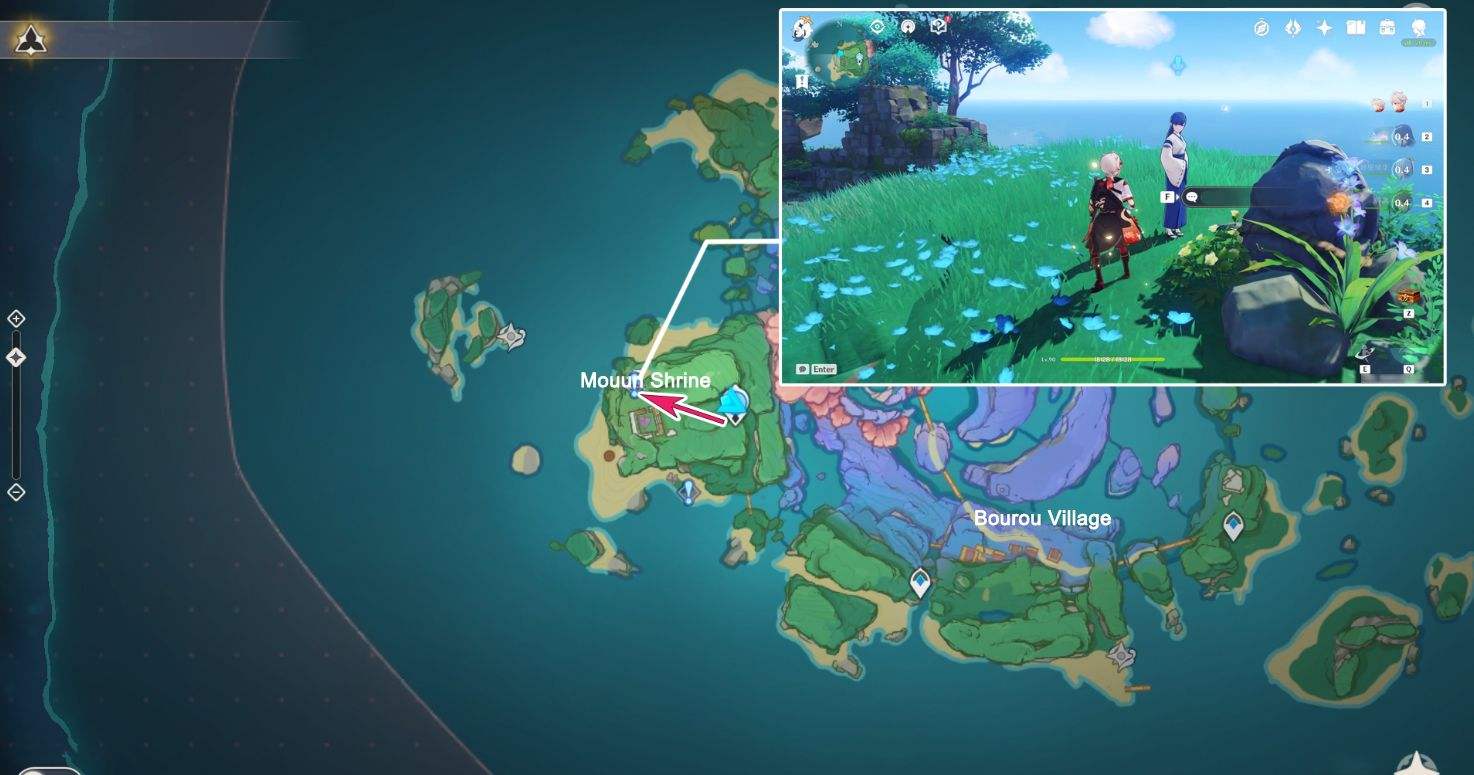 "Inazuma: Watatsumi Island" World Quest Compilation - The Moon-Bathed ...