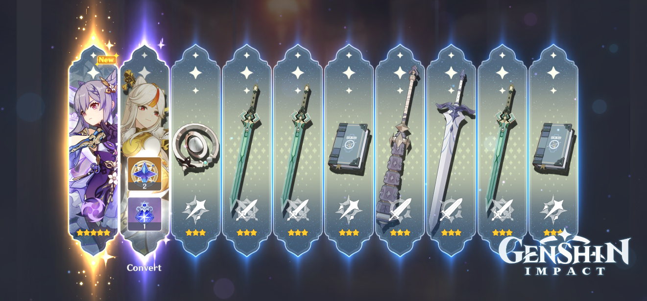 today's 10 pull Genshin Impact | HoYoLAB