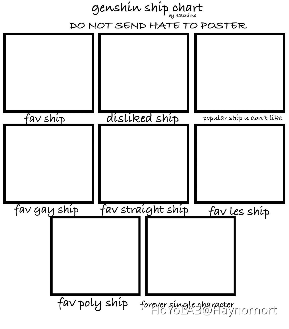 Templates! Genshin Impact | HoYoLAB