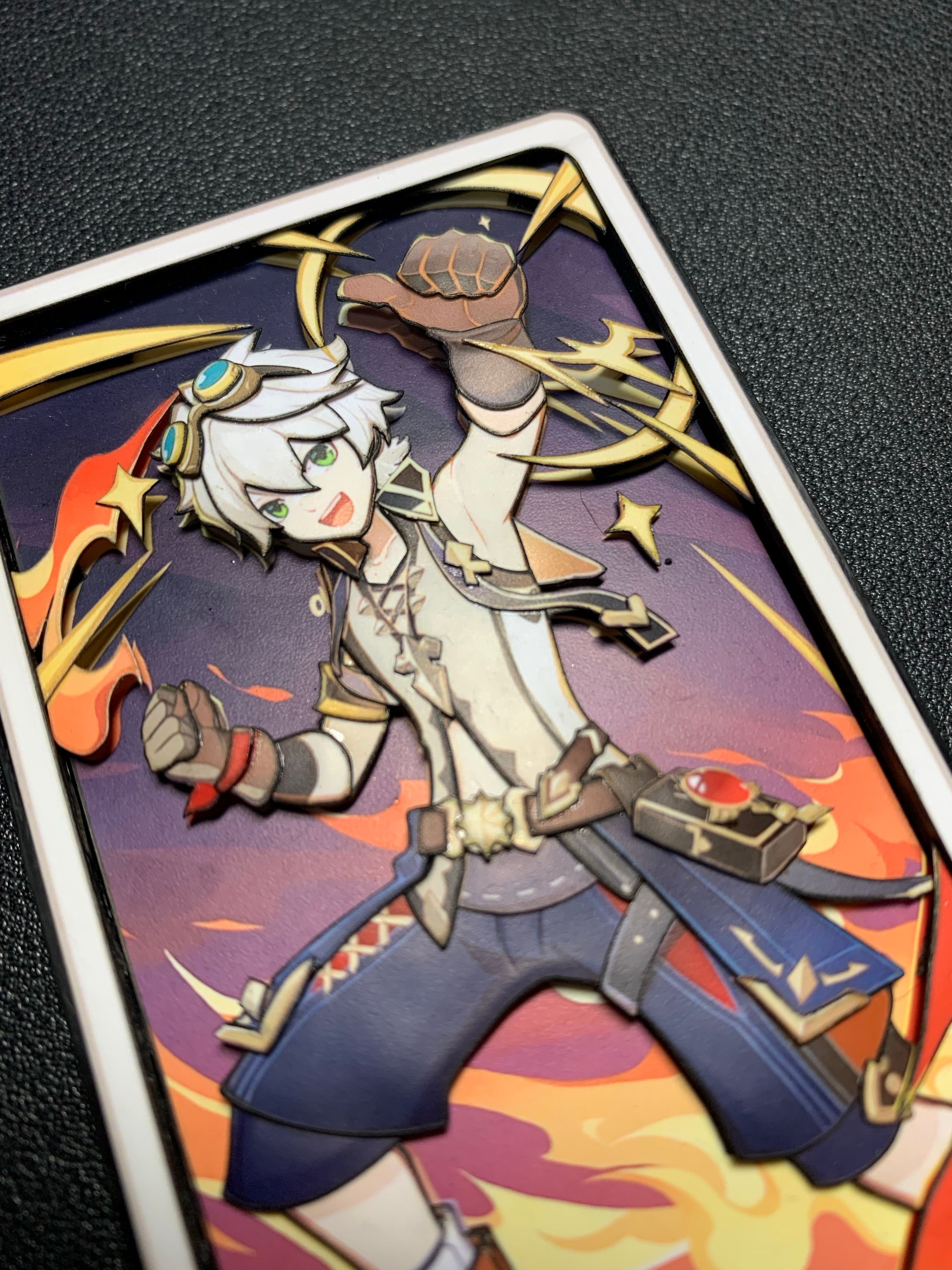 Bennett 3D Paper Card (Handmade) Genshin Impact | HoYoLAB