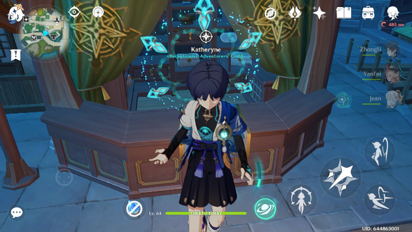 Wanderer became Katheryne Genshin Impact | HoYoLAB