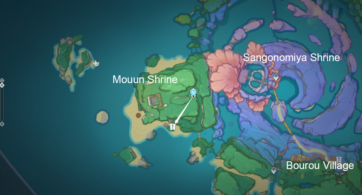 [Watatsumi Island in Inazuma] World Quest Collection-Solitary Sea-Beast ...