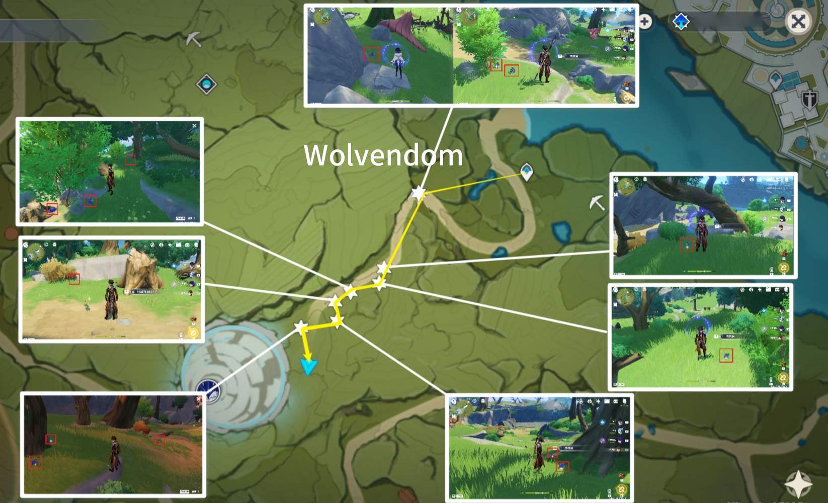 New Player’s Favorite [Wolfhook] ×38 Gathering Guide Genshin Impact ...