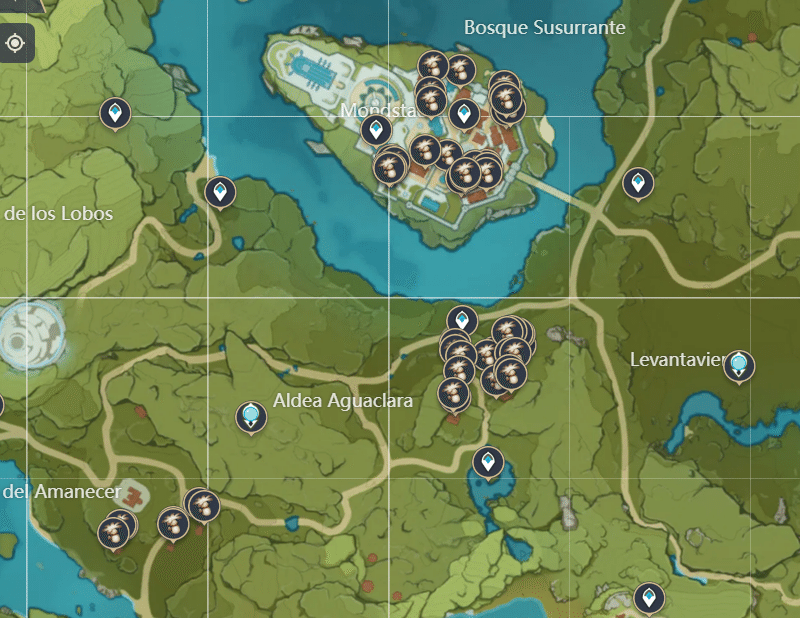 Guía de recogida de Seta filanemo × 61 Genshin Impact | HoYoLAB